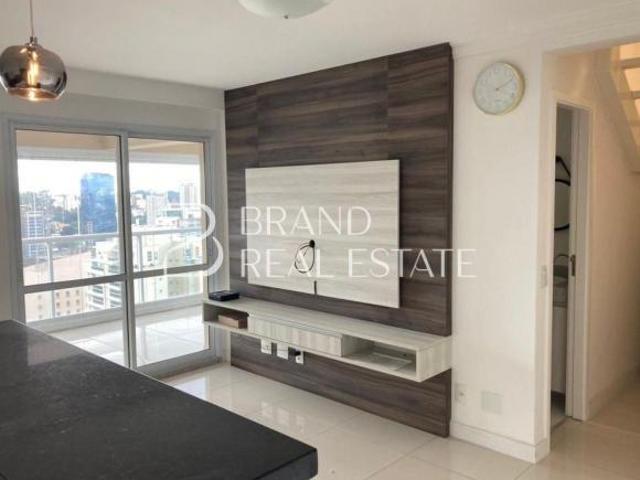 Cobertura Duplex no Brooklin | 90m² | 1 suíte | 2 vagas | Vista panorâmica