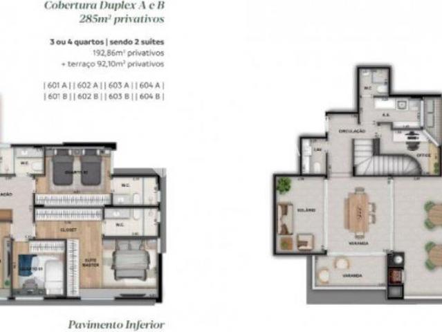 Cobertura duplex no Pilarzinho