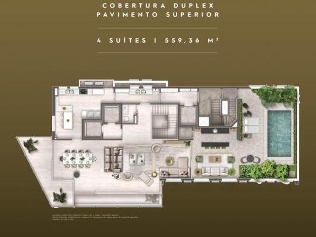 Cobertura Duplex / Ópera Vila Nova Conceição / Altissimo padrão de construção