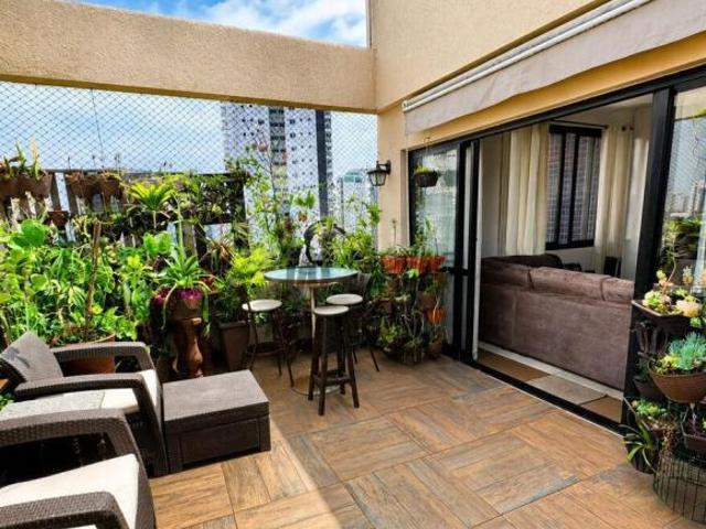 COBERTURA DUPLEX À VENDA, 3 DORMITÓRIOS,1 SUÍTE, ÁREA EXTERNA