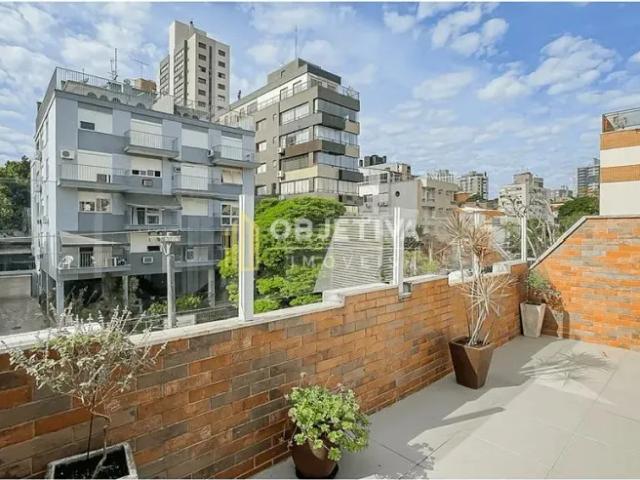 Cobertura Duplex à venda 3 Quartos 1 Suite 1 Vaga 171M² Petrópolis Porto Alegre RS