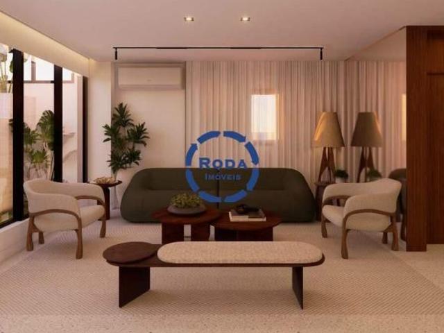 Cobertura Duplex à venda, 3 quartos, 3 suítes, 3 vagas, Gonzaga Santos/SP