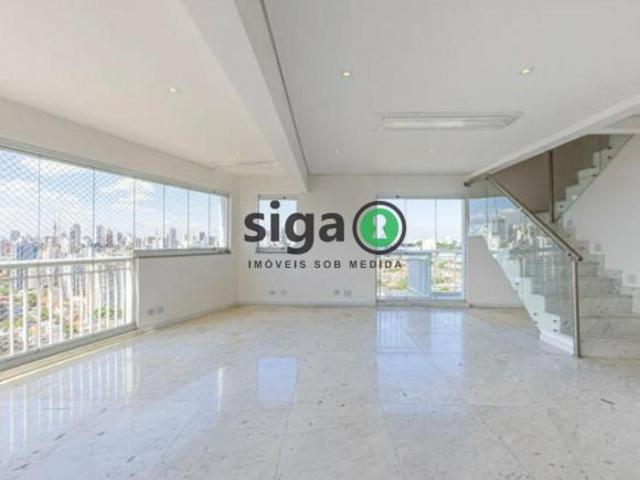 Cobertura Duplex á Venda 290 m², 4 Suítes, 4 Vagas Vila Romana