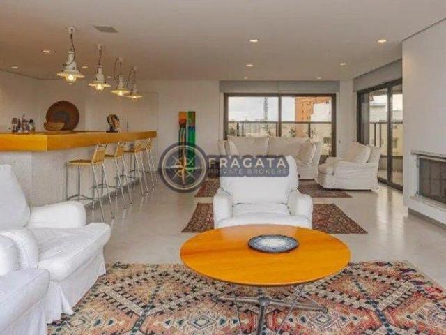 Cobertura Duplex à venda 481m², 4 suítes, piscina e 6 vagas Higienópolis SP