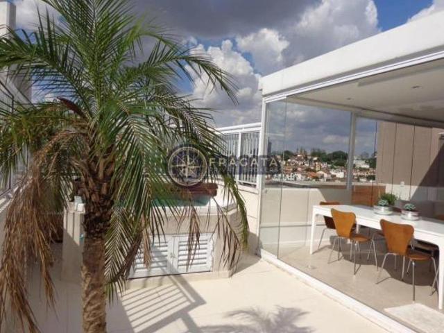 Cobertura Duplex à venda com 167m² 3 dormitórios, sendo 1 suíte e 3 vagas Alto da Lapa