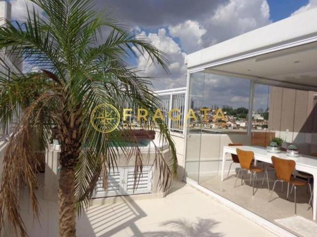 Cobertura Duplex à venda com 167m² 3 dormitórios, sendo 1 suíte e 3 vagas Alto da Lapa