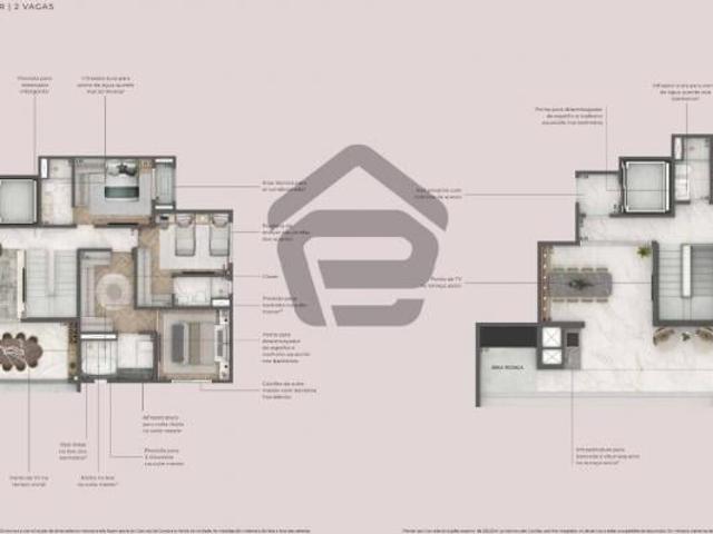 Cobertura Duplex à Venda com 3 Suítes no Campo Belo