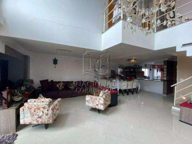 Cobertura duplex à venda com 467m² 4 suítes 3 vagas Jardim Santo André/SP