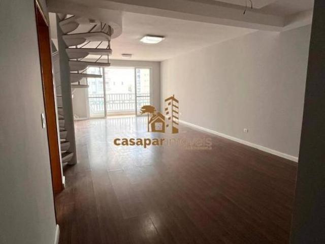 Cobertura Duplex à Venda e Vaga no Centro, 246,60m² com 3 Dormitórios e