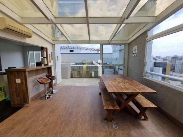 Cobertura duplex a venda em moema com 193m², 4 dormitórios sendo 1 suíte e 3 vagas