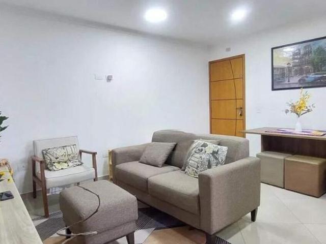 Cobertura duplex à venda em Santo André Vila Scarpelli – 2 quartos, 1 suíte, 2 vagas