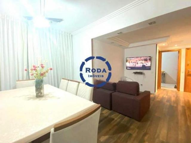Cobertura Duplex à venda em Santos Campo Grande, 3 dorms, varanda gourmet, 2 vagas