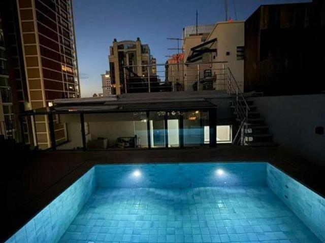 Cobertura Duplex a venda itaim bibi 3 suites, 4 vagas, 211 uteis. Arcondicionado em todos ambientes