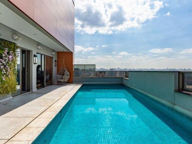 Cobertura Duplex à venda no Condomínio One Sixty na Vila Olímpia em São Paulo SP