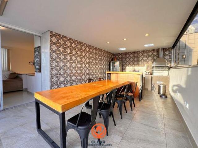 Cobertura Duplex Exclusiva à Venda no Bairro Castelo BH | 176m² | 3 Quartos | 3 Vagas