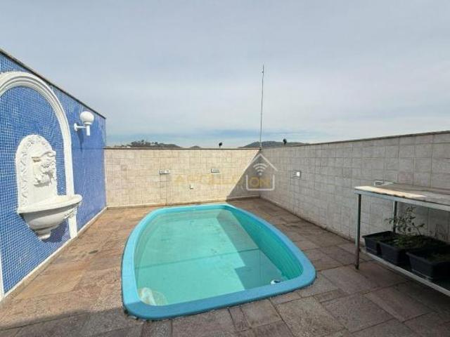 Cobertura Duplex a Venda no Gonzaga 4 dormitorios, 4 vagas de garagem, Piscina e area gourmet privat