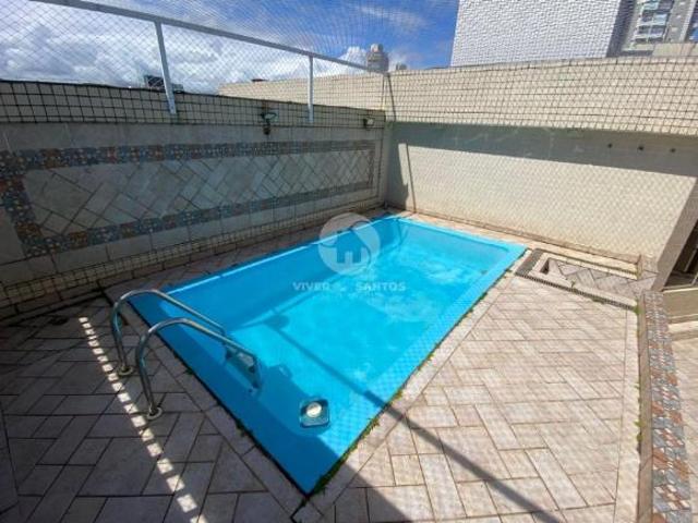 Cobertura Duplex a venda no Gonzaga com piscina e 03 vagas de garagem