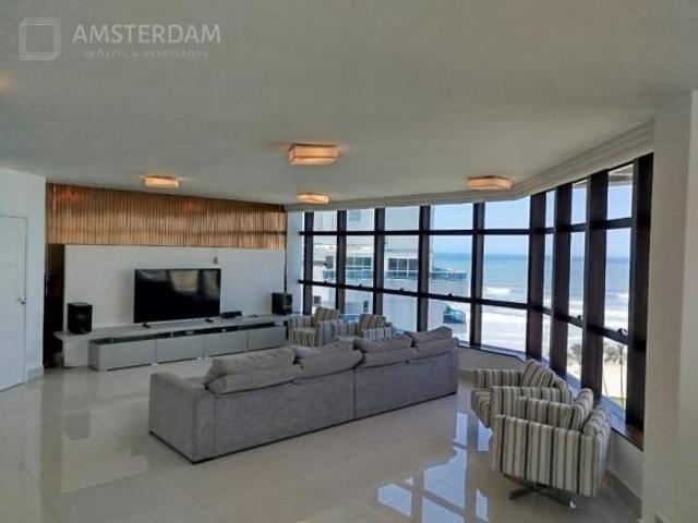 Cobertura Duplex à venda no M7 na Riviera, 5 suítes, 4 vagas, com vista para o mar, 527,51m²