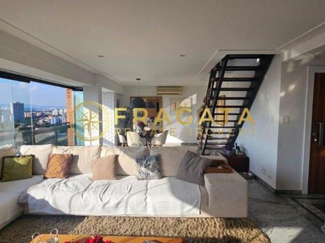 Cobertura Duplex à Venda no Morumbi com 322m², 4 Dormitórios e Lazer Completo