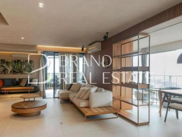 Cobertura Duplex à venda na Cidade Monções 246m² Mobiliada, 3 Suítes, 3 vagas Terraço com Piscina