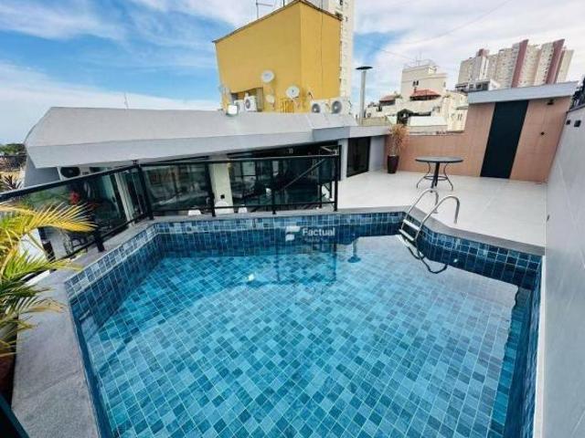 Cobertura duplex à venda na Praia da Enseada, Guarujá