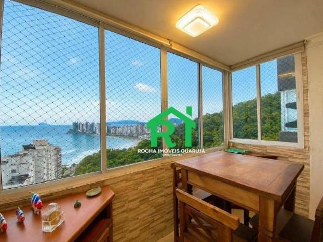 Cobertura Duplex beira mar com 3 quartos 1 suíte, 1 vaga e lazer à venda em Pitangueiras, Guarujá