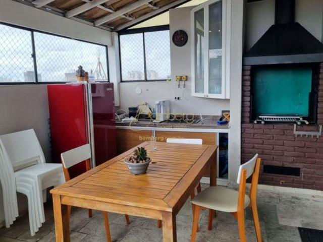 Cobertura Duplex Brooklin 150m², 2 suítes 2 vagas, churrasqueira e piscina