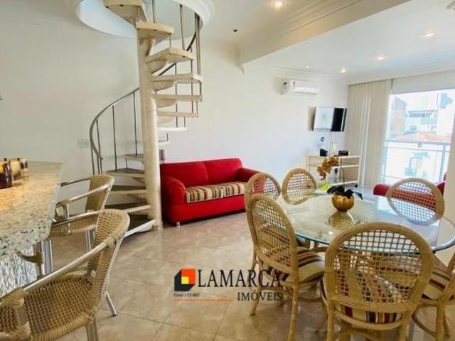 Cobertura duplex c/3 dts a venda no Guaruja