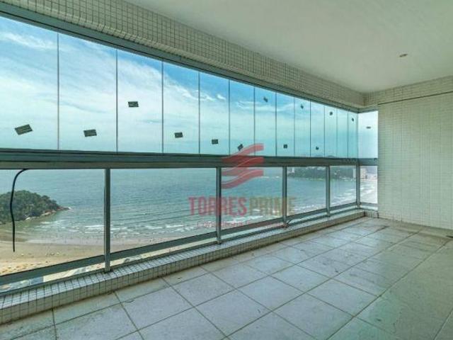 Cobertura Duplex com 4 dormitórios à venda, 257 m² por R$ 3.500.000 José Menino Santos/SP
