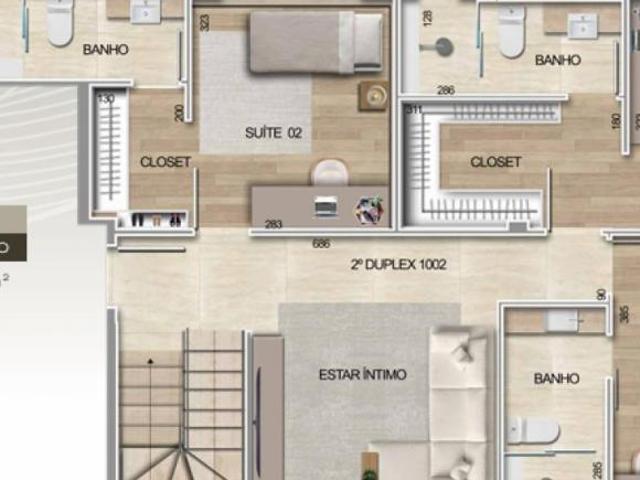Cobertura Duplex com 4 quartos à venda em Belo Horizonte, no bairro Sion
