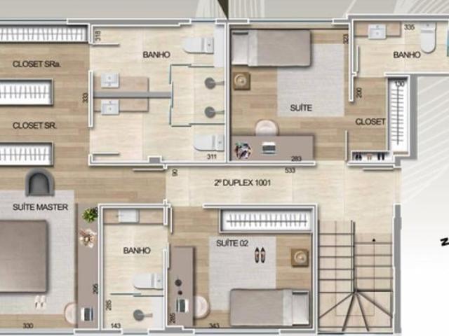 Cobertura Duplex com 4 quartos à venda em Belo Horizonte, no bairro Sion
