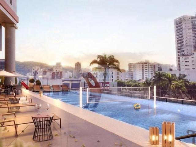 Cobertura Duplex com 4 Suítes 234m² e 248m² de área útil no Marapé em Santos