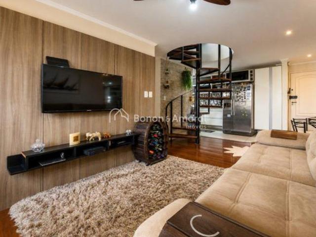 Cobertura Duplex com 142 m² e Piscina Privativa no Taquaral Campinas/SP