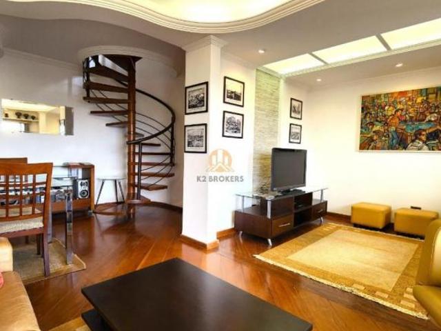 Cobertura Duplex com 1 quarto na Vila da Saúde, SP 2 vagas de garagem 148m² de puro conforto!