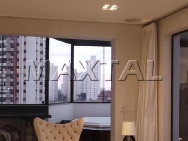 Cobertura Duplex com 227m² de área útil em Santana, 3 dormitórios, 1 suíte e 3 vagas