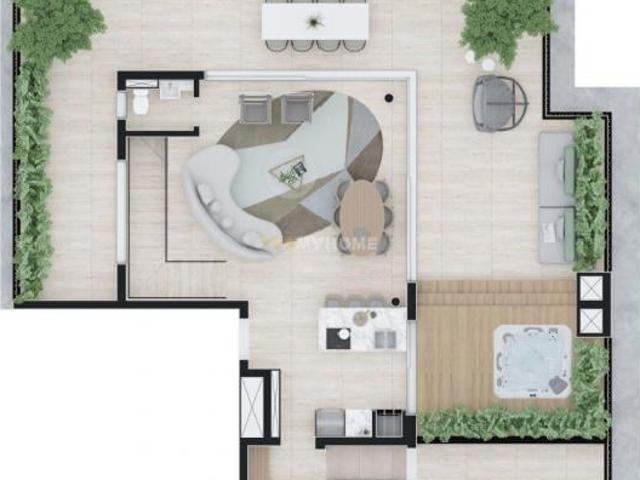 Cobertura duplex com 267m², 3 suítes no Água Verde 17519