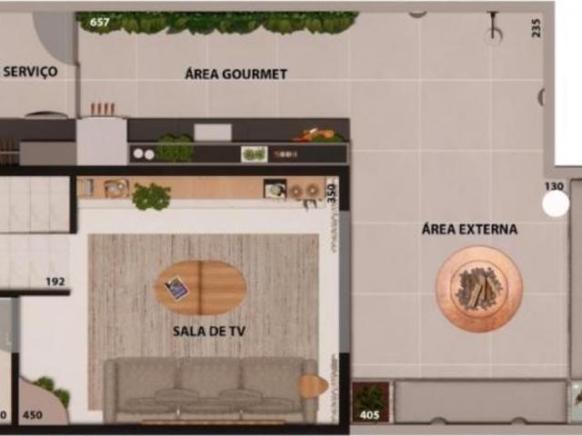 Cobertura Duplex com 2 quartos à venda em Contagem, no bairro Três Barras