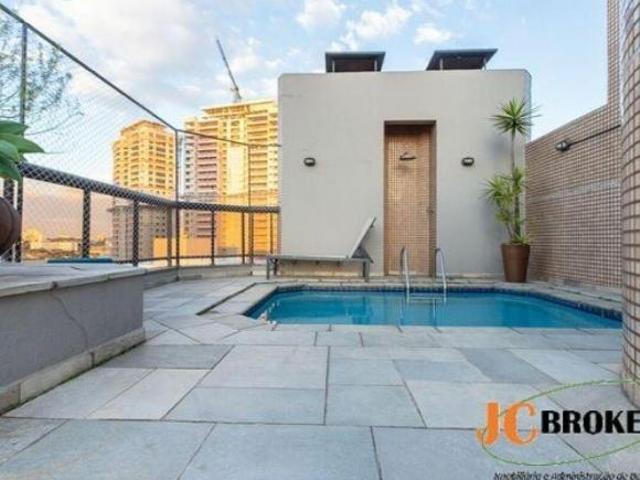 Cobertura duplex com 327 m², 4 Dormitórios sendo 2 suítes, Área gourmet com piscina, 4 Vagas