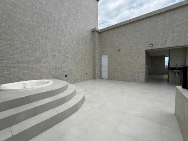 Cobertura Duplex com 3 dormitórios à venda, 154 m² por R$ 1.300.000 Vila Guilhermina Praia Grand