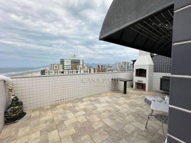 Cobertura DUPLEX com 3 dormitórios à venda, 150 m² por R$ 900.000 Vila Guilhermina Praia Grande/