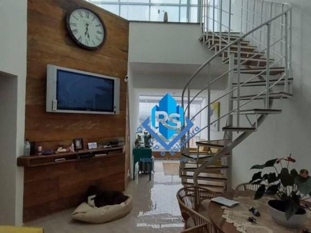 Cobertura Duplex com 3 dormitórios à venda, 172 m² por R$ 1.250.000 Centro São Bernardo do Campo