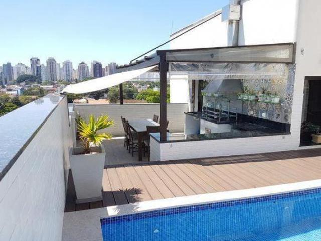 Cobertura Duplex, com 3 dormitórios, 3 vagas à venda, 287 m² por R$ 2.120.000 Brooklin São Paulo