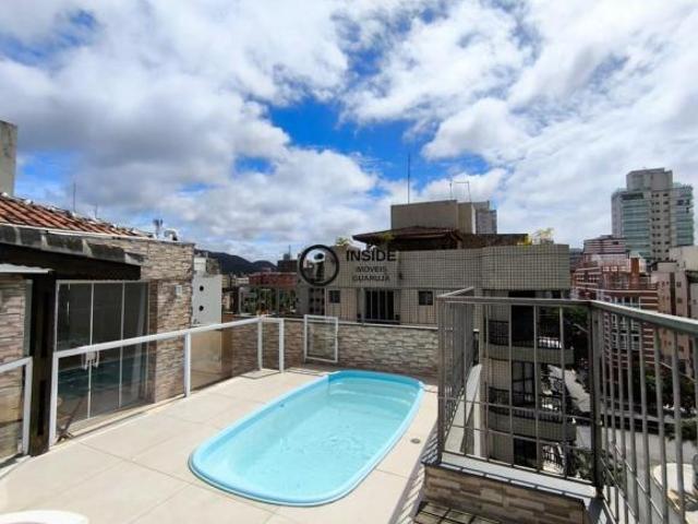 Cobertura Duplex com 3 quartos e piscina privativa