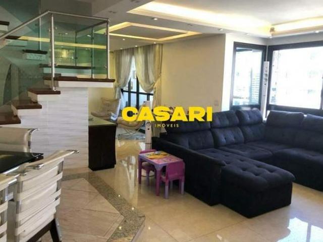 Cobertura Duplex com 3 Suítes para Alugar no Centro – São Bernardo do Campo/SP, 300 m²