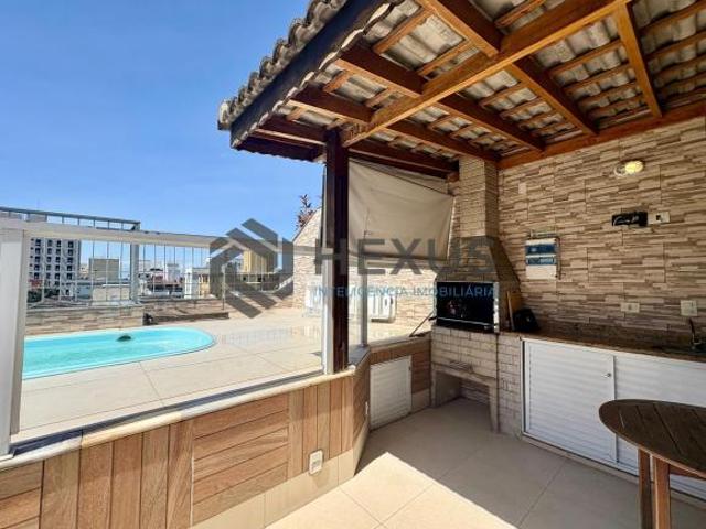 Cobertura duplex com varanda na Praia da Enseada, Guaruja