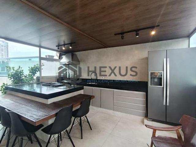Cobertura Duplex com varanda e lazer na Enseada, Guarujá
