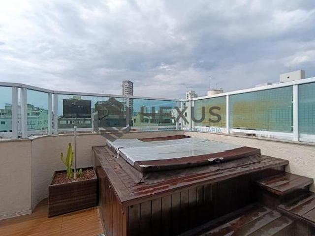 Cobertura Duplex com varanda gourmet e piscina na Enseada, Guarujá