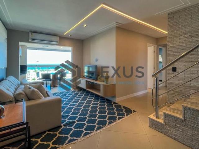 Cobertura Duplex com varanda gourmet vista mar e lazer na Enseada, Guarujá