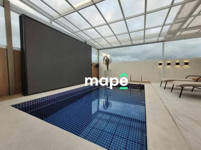 Cobertura duplex com vista do mar à venda, 350 m² Gonzaga Santos/SP