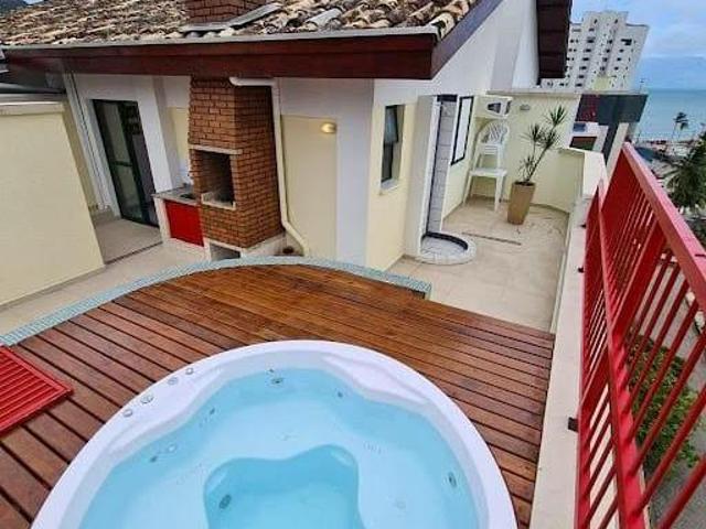 Cobertura Duplex com Vista Maravilhosa para o Mar na Praia Martim de Sá – Conforto e Sofisticação! N
